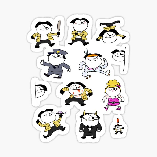 "Majima Everywhere" Sticker for Sale by cynicjovial | Redbubble