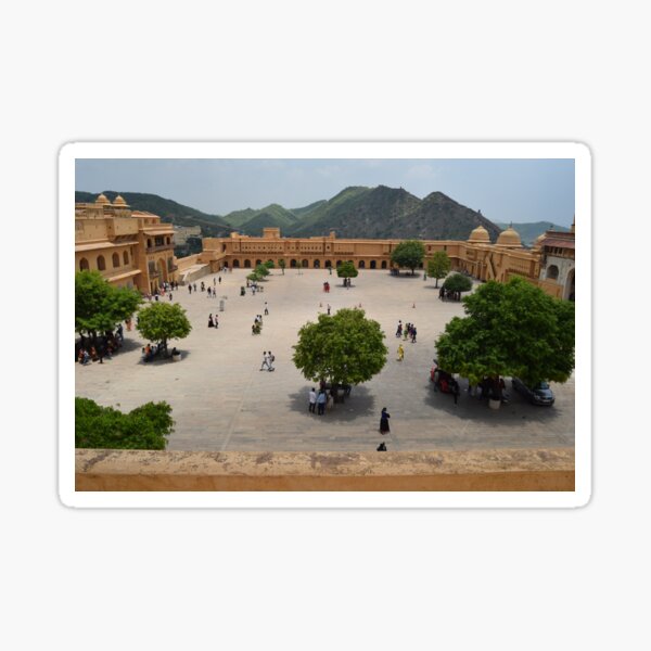 "Amer Fort" Sticker by s3kdesigners | Redbubble