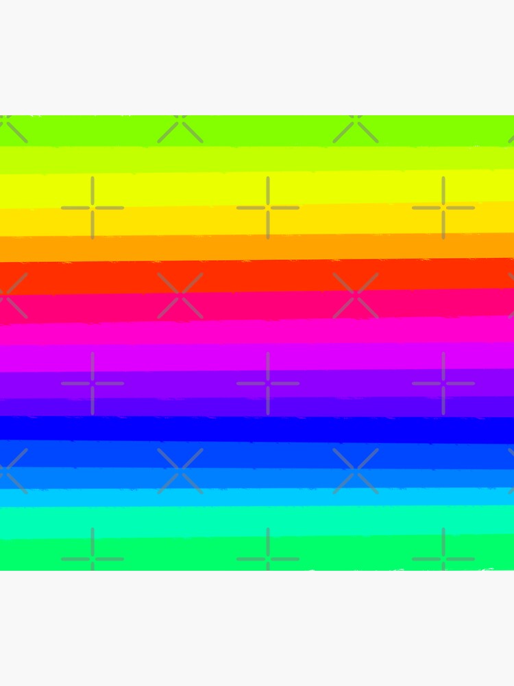 "90s rainbow" Sticker by Cloud-Boy | Redbubble