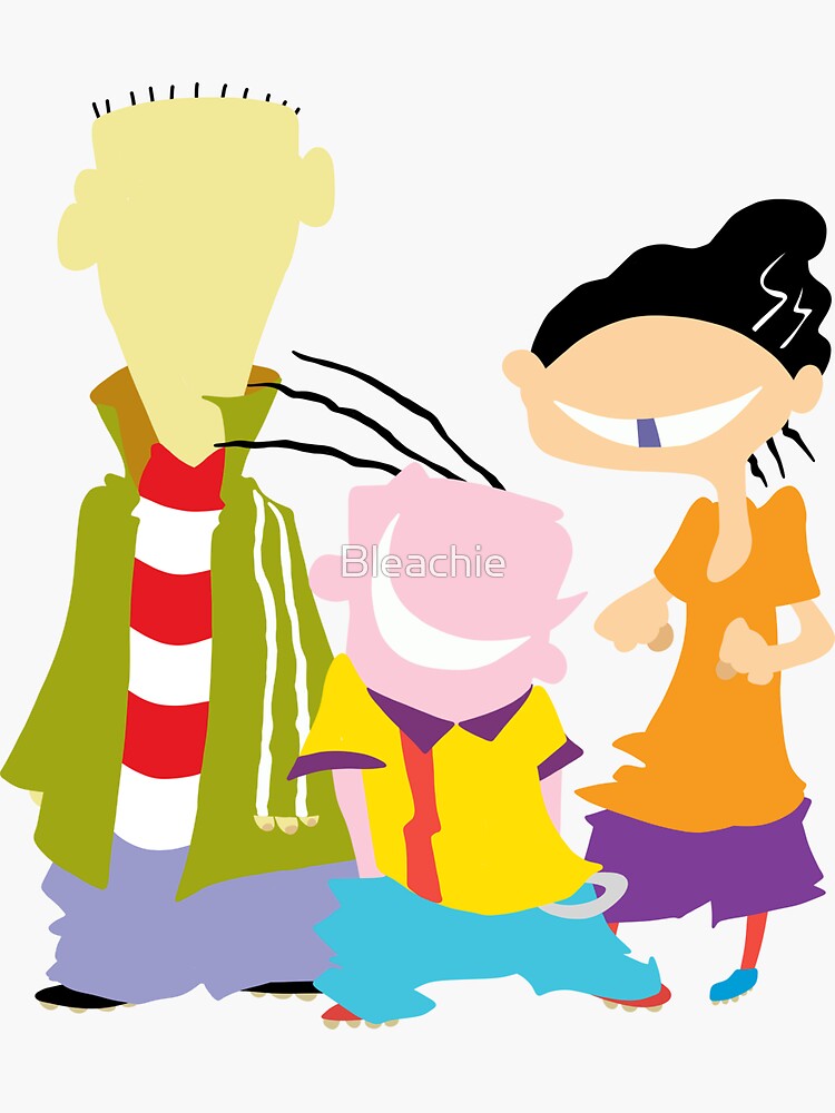 "Minimal Ed Edd N Eddy" Sticker for Sale by Bleachie | Redbubble