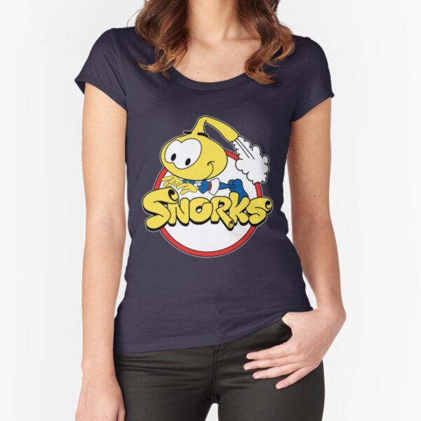 "Come along with the Snorks Retro Tribute" Fitted Scoop T-Shirt for ...
