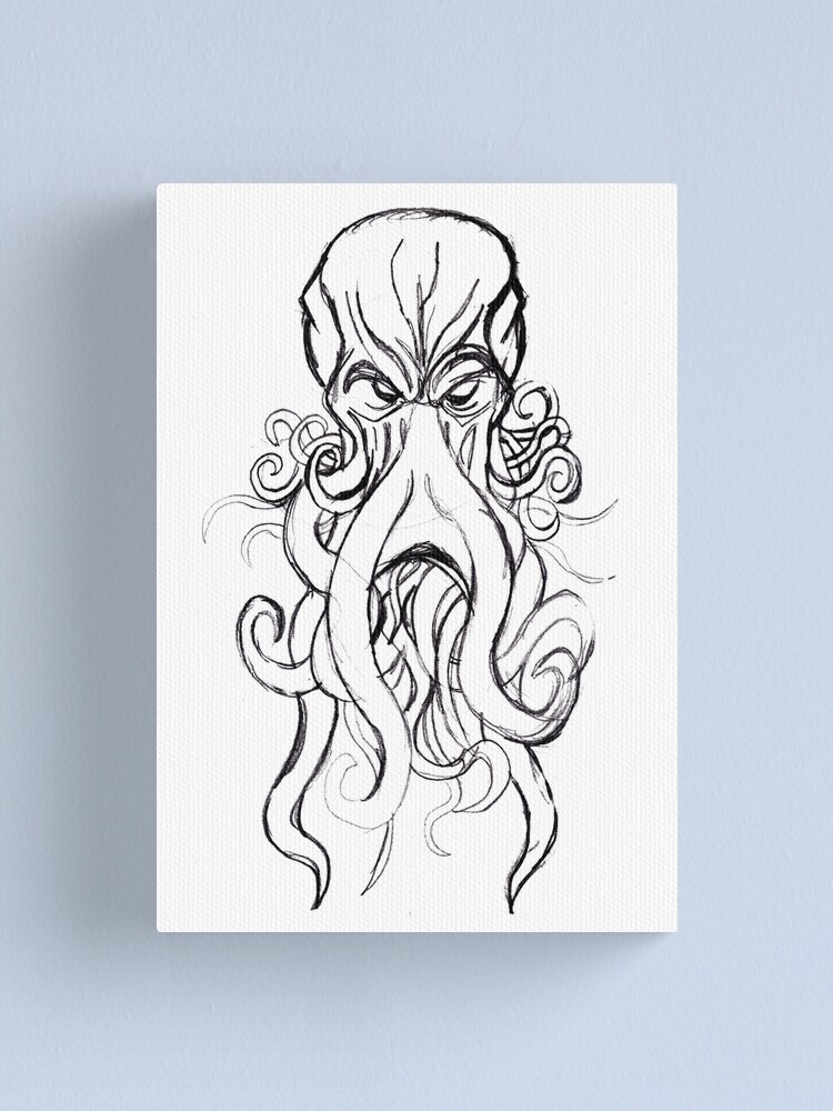 "Lord Cthulhu Sketch, Creatures, Mythical Creatures, Monsters ...