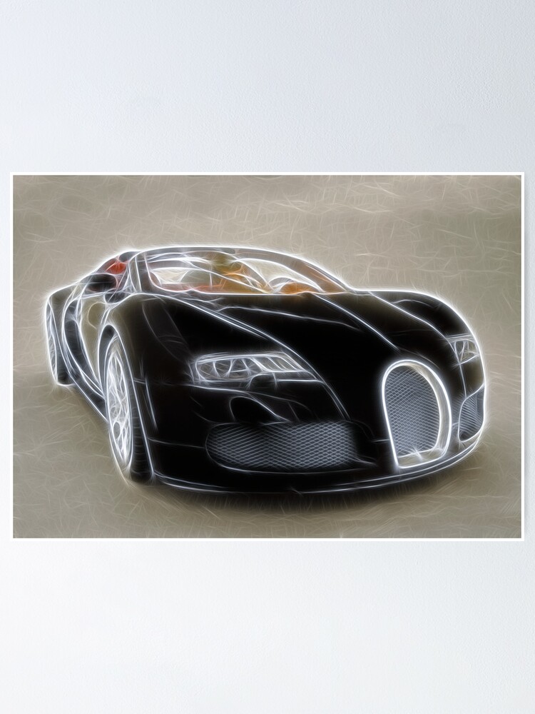 "Bugatti Veyron" Poster by jnmayer | Redbubble