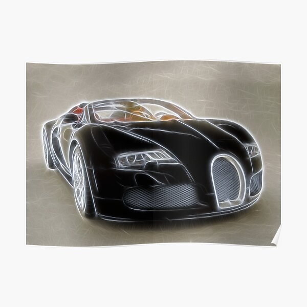 "Bugatti Veyron" Poster by jnmayer | Redbubble