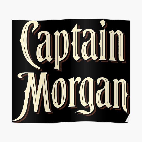 Captain Morgan Posters | Redbubble
