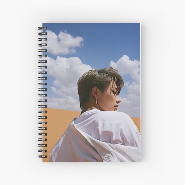 "ATEEZ Hongjoong" Spiral Notebook by LT22 | Redbubble