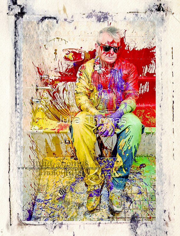 "Portrait of Stephen Renfrey" by Julia Thomas | Redbubble