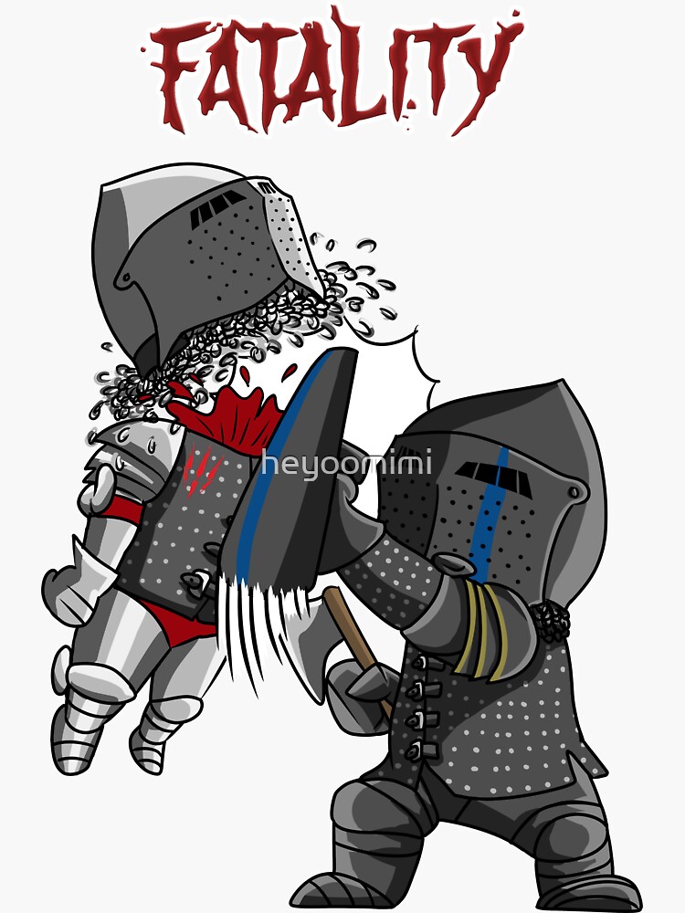 "FATALITY" Sticker for Sale by heyoomimi | Redbubble