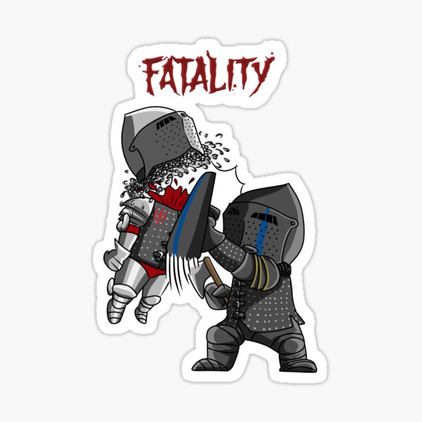 "FATALITY" Sticker for Sale by heyoomimi | Redbubble