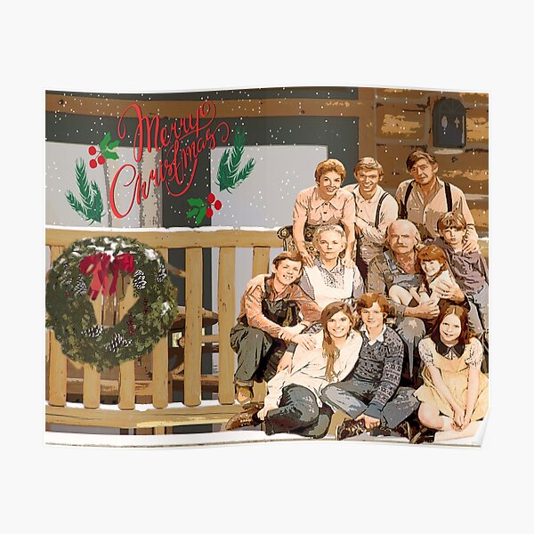 "The Waltons Christmas Greeting Card" Poster for Sale by holidays4you ...