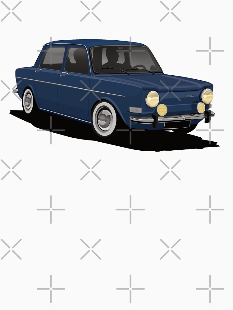 "Simca 1000 Special - dark blue" T-shirt for Sale by knappidesign ...