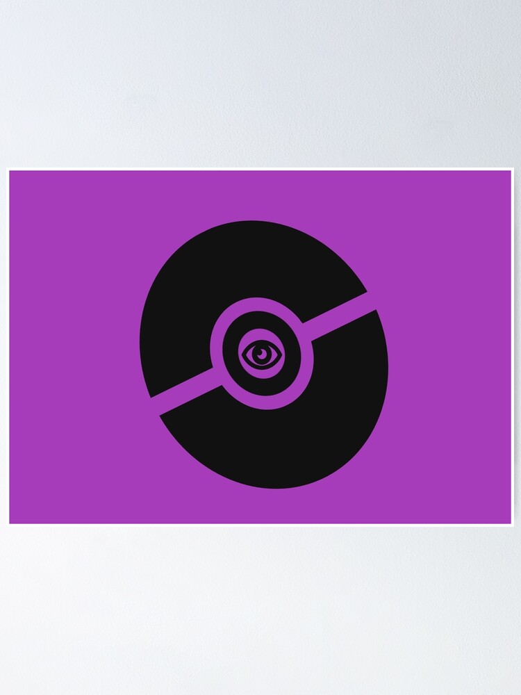 "Pokemon Pokeball Psychic" Poster by jbChimchar | Redbubble