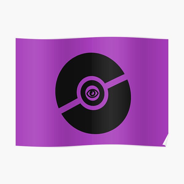 "Pokemon Pokeball Psychic" Poster by jbChimchar | Redbubble