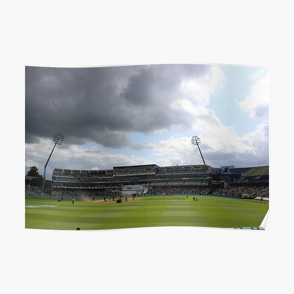 "Edgbaston Cricket Ground, Birmingham" Poster by prithvi454 | Redbubble