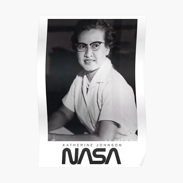 Katherine Johnson Posters | Redbubble