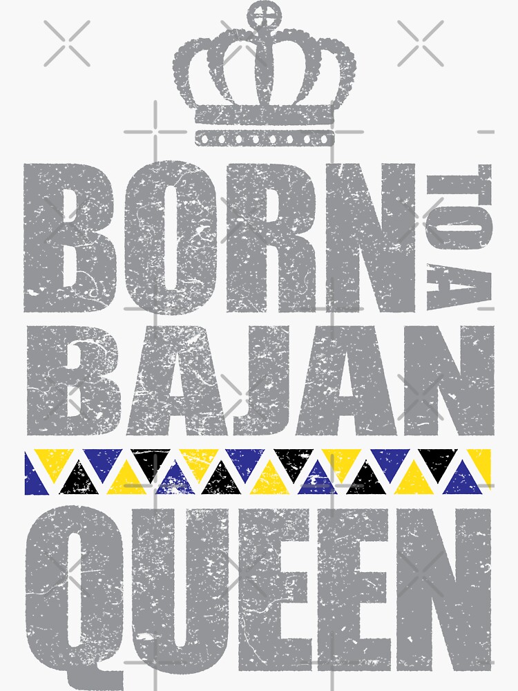 "Bajan Queen Bajan Mom" Sticker for Sale by identiti | Redbubble