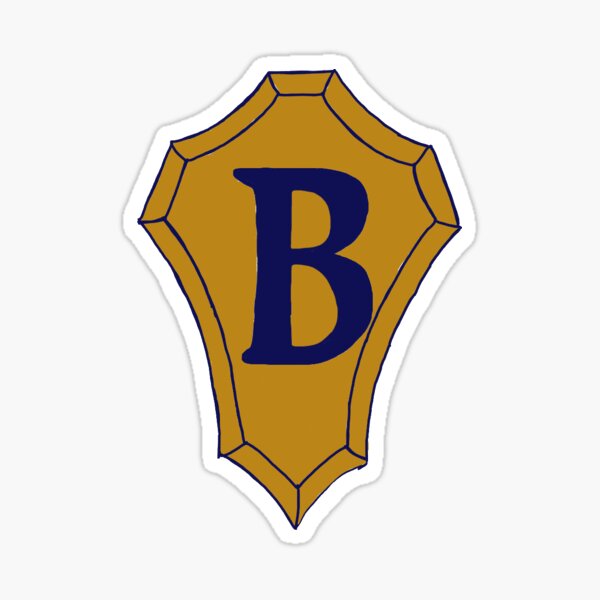 "beta club logo" Sticker for Sale by margcathy | Redbubble