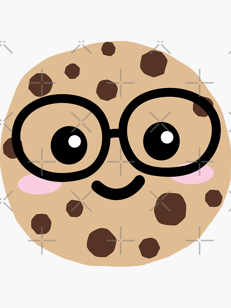 "Smart Cookie Sticker" Sticker for Sale by DetourShirts | Redbubble