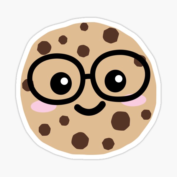 "Smart Cookie Sticker" Sticker for Sale by DetourShirts | Redbubble