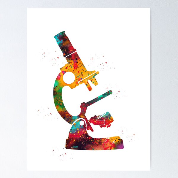"Microscope" Poster for Sale by erzebetth | Redbubble
