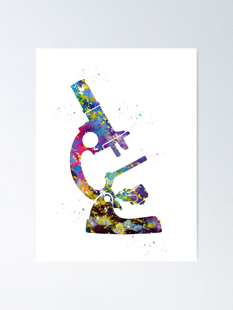 "Microscope" Poster for Sale by erzebetth | Redbubble