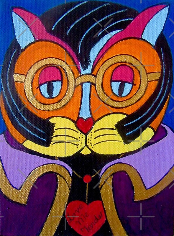 "Elvis Cat" by Shulie1 | Redbubble