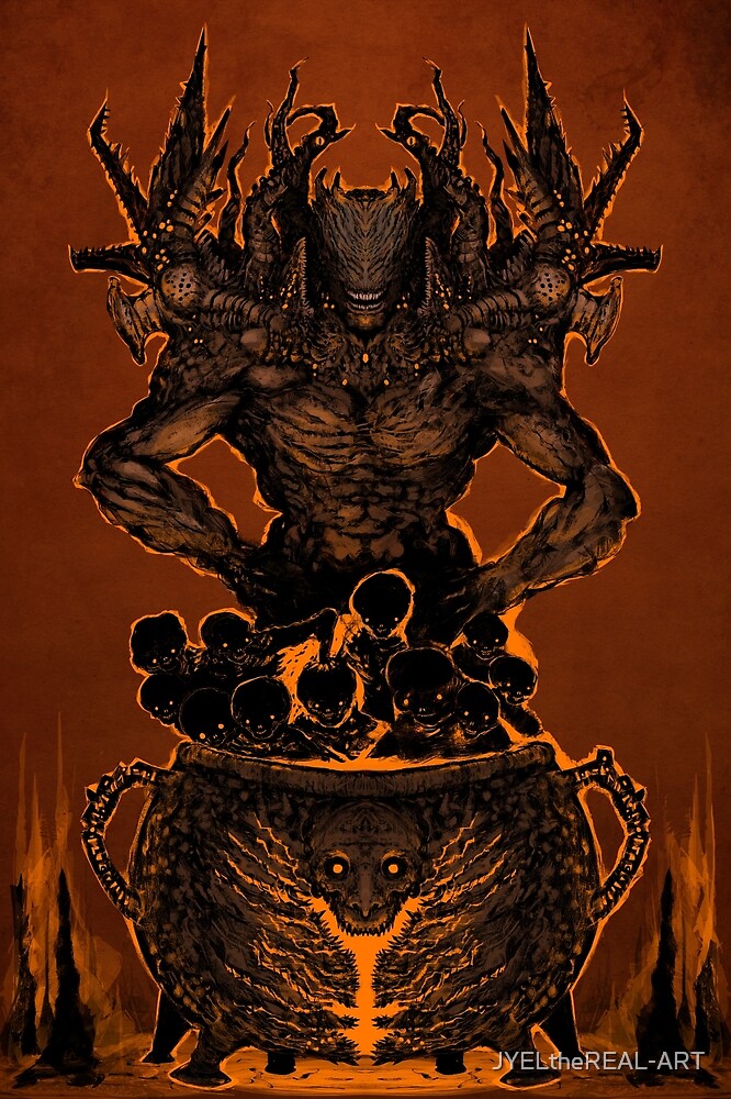 "Cauldron of Hate" by JYELtheREAL-ART | Redbubble