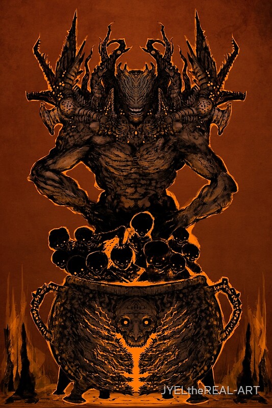 "Cauldron of Hate" by JYELtheREAL-ART | Redbubble