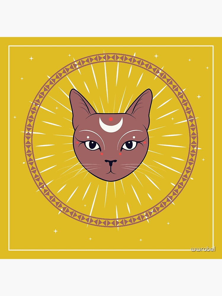 "Esoteric Cat" Canvas Print for Sale by wwrobel | Redbubble