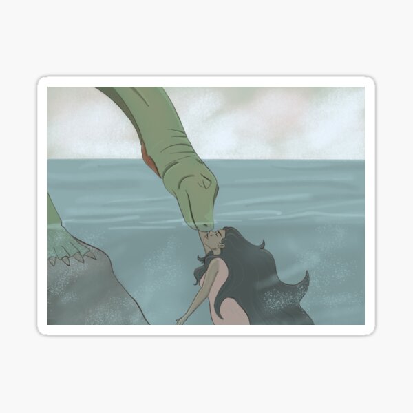 "An Unlikely Friendship" Sticker for Sale by artwithella | Redbubble