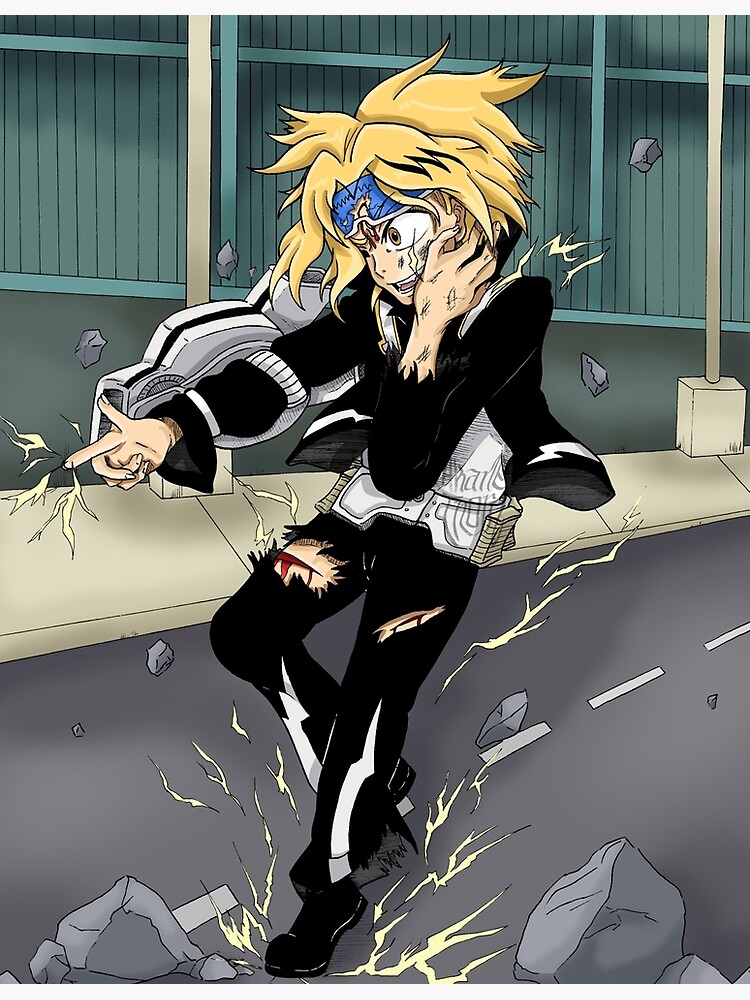 "The Hero - Chargebolt" Poster by AkaneThorn | Redbubble