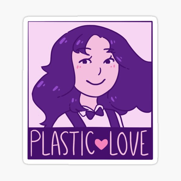 "Plastic Love by Mariya Takeuchi" Sticker for Sale by elisevoir | Redbubble