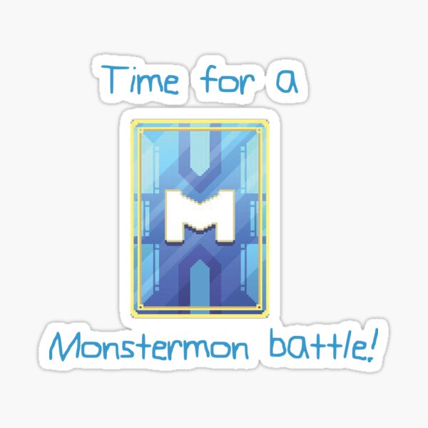 "Monstermon Battle - Kindergarten 2" Sticker by MerchGameStore | Redbubble