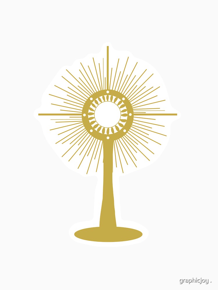 "Monstrance" T-shirt for Sale by Juliaheybl | Redbubble | monstrance t ...