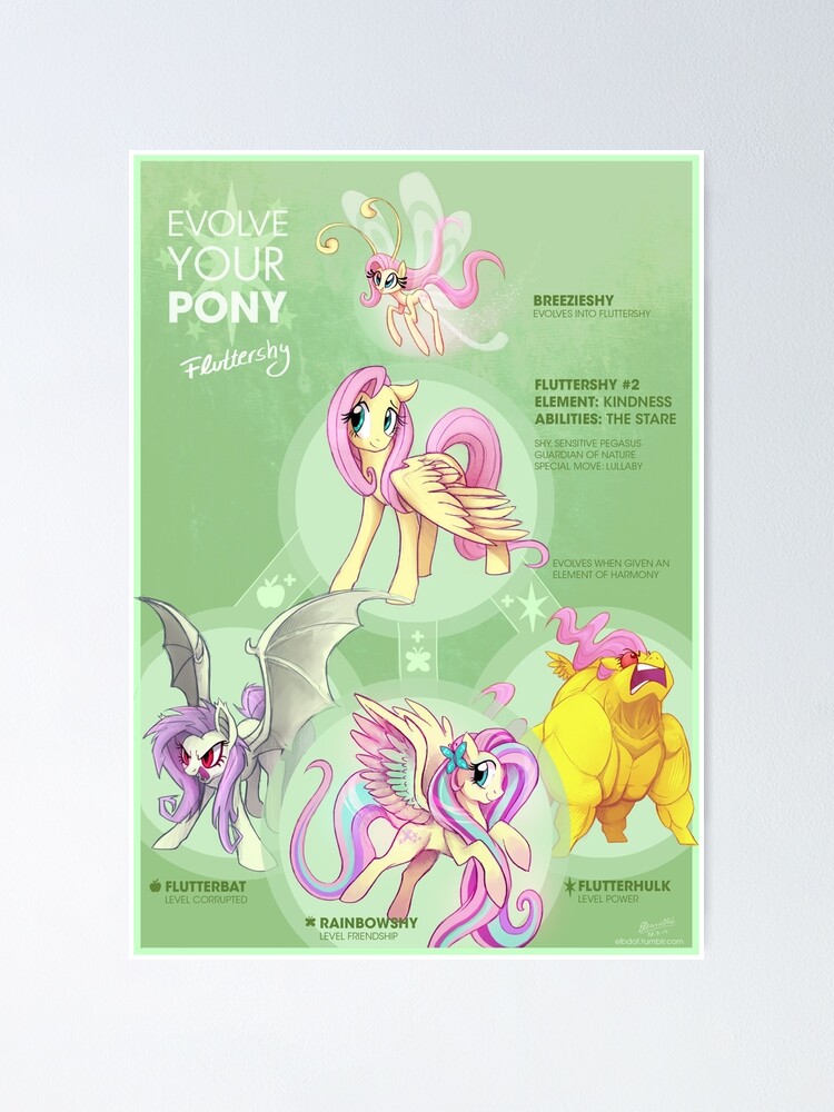 "EYP Fluttershy" Poster for Sale by EleanorTopsie | Redbubble