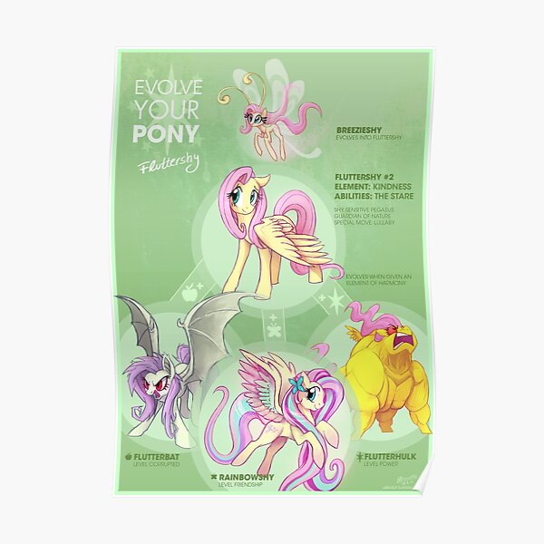 "EYP Fluttershy" Poster for Sale by EleanorTopsie | Redbubble
