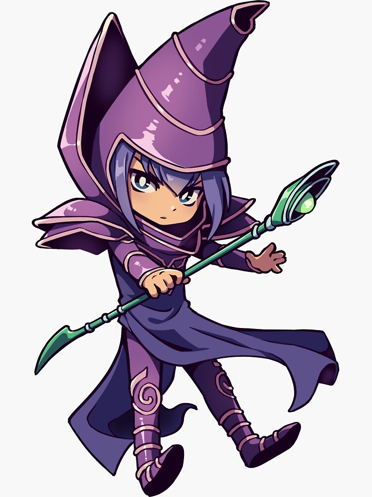 "Black Magic User" Sticker for Sale by Nifffi | Redbubble