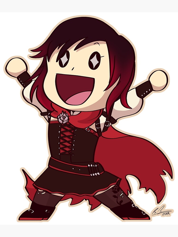 "Ruby Chibi" Poster by EpikBecky | Redbubble