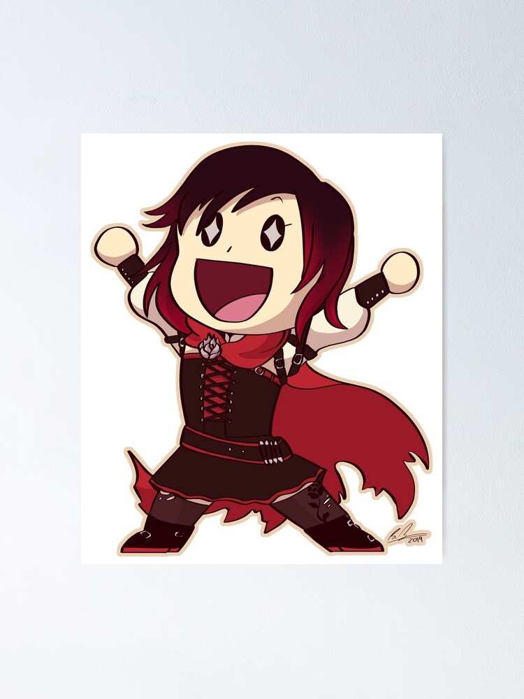 "Ruby Chibi" Poster by EpikBecky | Redbubble