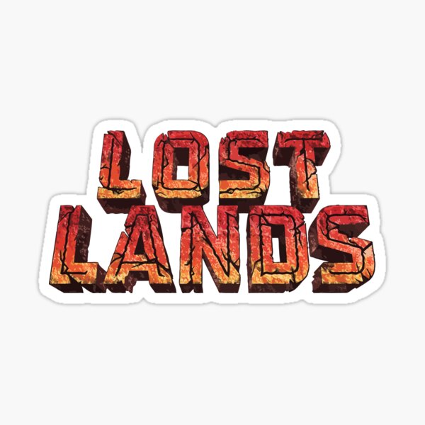 "Lost Lands" Sticker for Sale by srirejeki1 | Redbubble