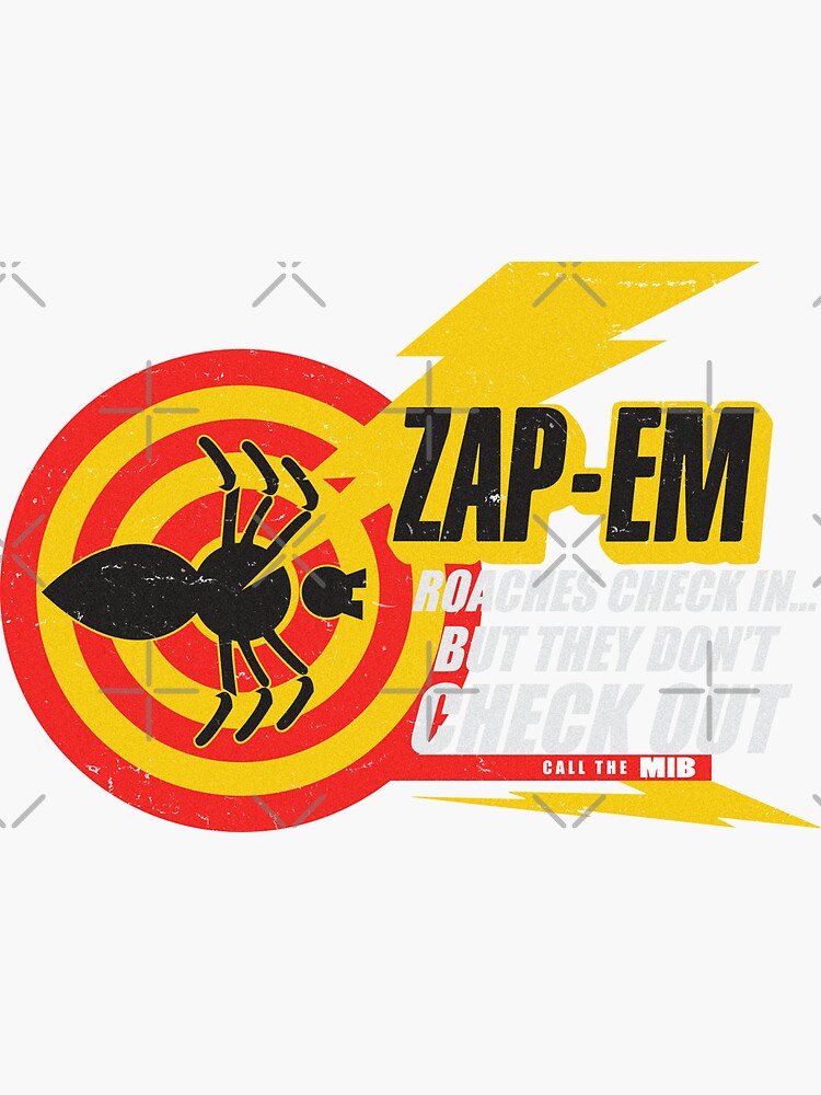 "Men in Black - Zap-em" Sticker for Sale by Vector-Planet | Redbubble