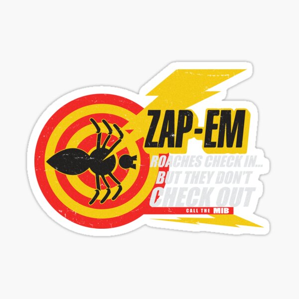"Men in Black - Zap-em" Sticker for Sale by Vector-Planet | Redbubble