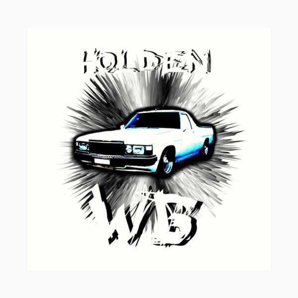 "holden wb ute" Art Print for Sale by thediff1985 | Redbubble