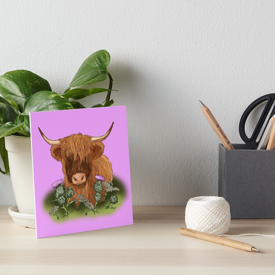 "Heilan Coo" Art Board Print by Genardi | Redbubble