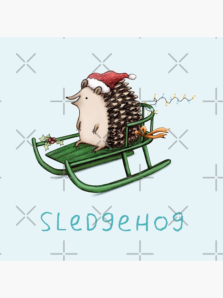 "Sledgehog" Greeting Card for Sale by SophieCorrigan | Redbubble