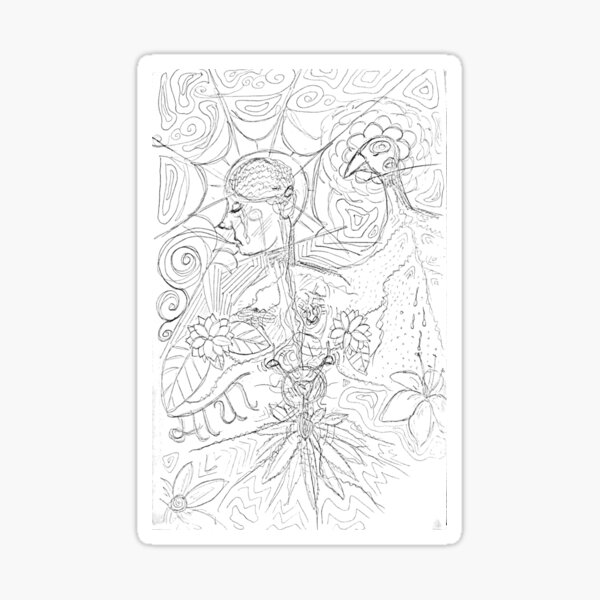 "Maya (Magic) 16" Sticker by redcloverdesign | Redbubble