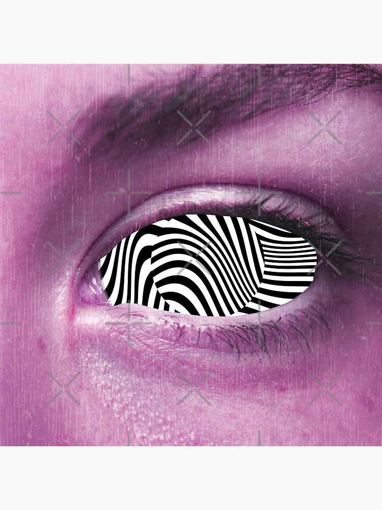 "Trippy Eye" Sticker for Sale by trajeado14 | Redbubble