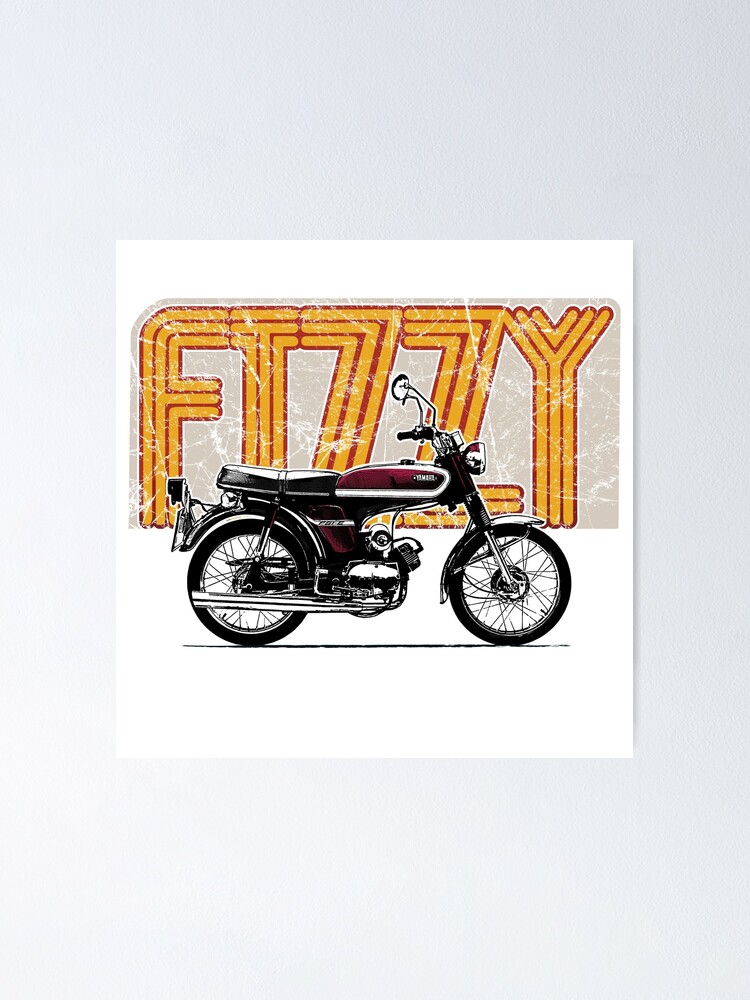"FS1E 70's bike- fizzy, mopeds from your memory" Poster for Sale by ...