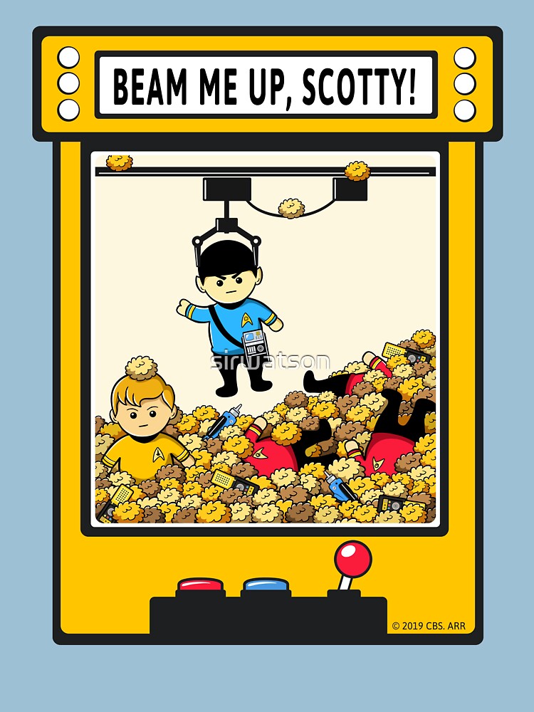 "Beam me up, Scotty" T-shirt for Sale by sirwatson | Redbubble | star ...