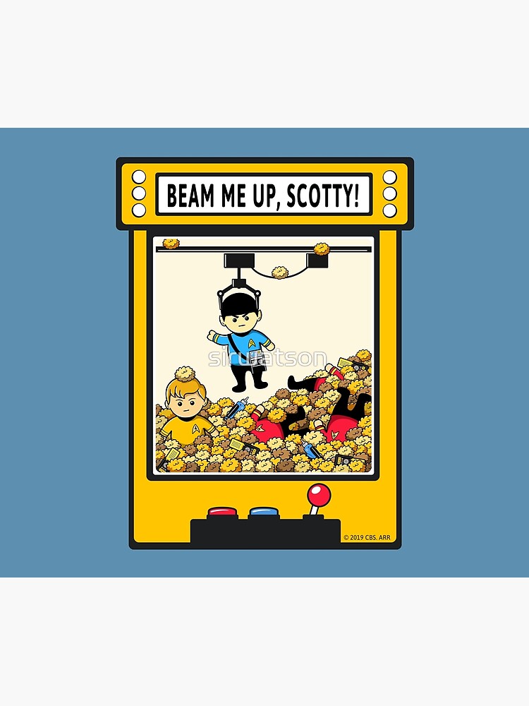 "Beam me up, Scotty" Shower Curtain for Sale by sirwatson | Redbubble